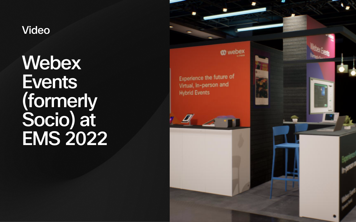 Webex Events (formerly Socio) at EMS 2022 | Resources | Webex Events ... Webex Events (formerly Socio) at EMS 2022 | Resources | Webex Events ...