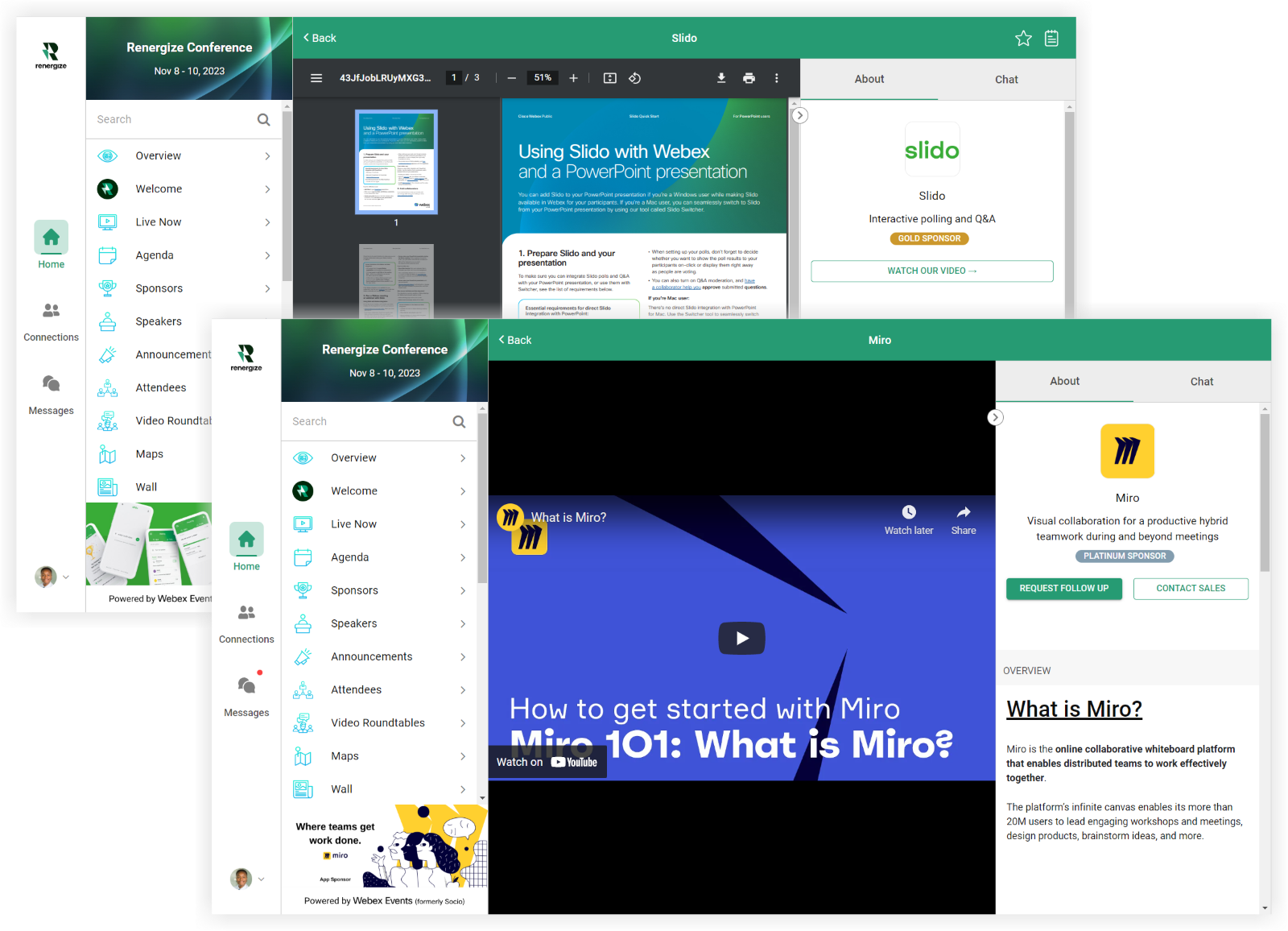 Sponsor Profile | Webex Events (formerly Socio)
