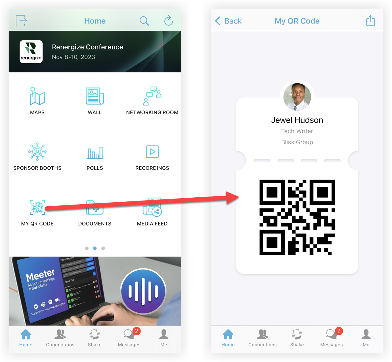 Multi-purpose QR Code | Webex Events (formerly Socio)